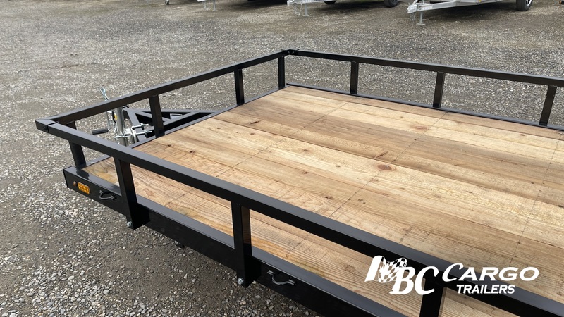 Marlon UTRS Utility Rail Side- Single Axle - BC Cargo Trailers