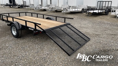 Marlon UTRS Utility Rail Side- Single Axle - BC Cargo Trailers